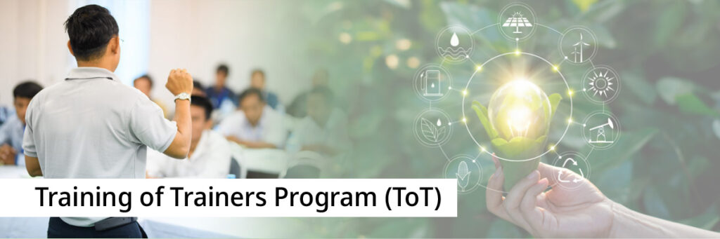 Training of Trainers (ToT) – Sindh Energy Efficiency and Conservation ...